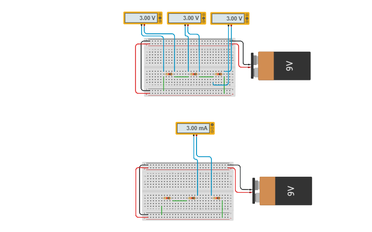 Circuit Design Series Circuit Tinkercad
