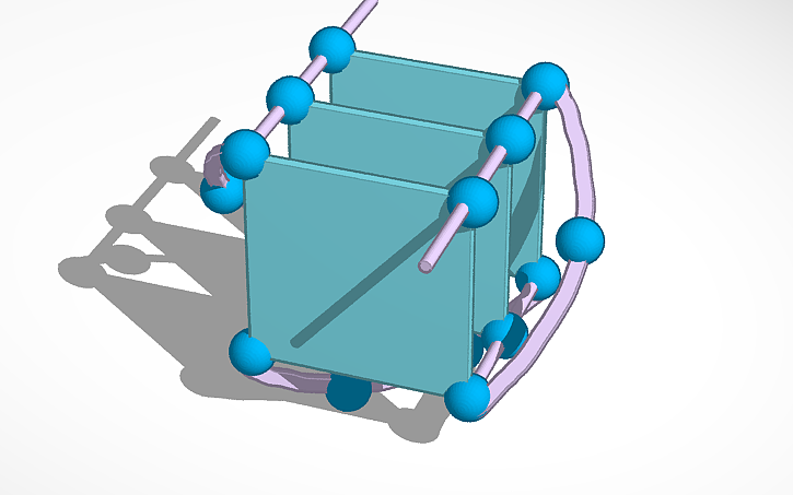 3D design Parallel G4 (With strand-reversal loop) | Tinkercad