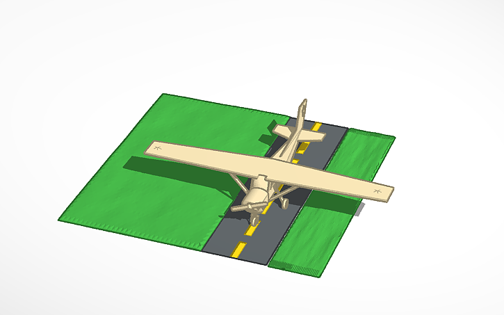 3D design PLANE | Tinkercad