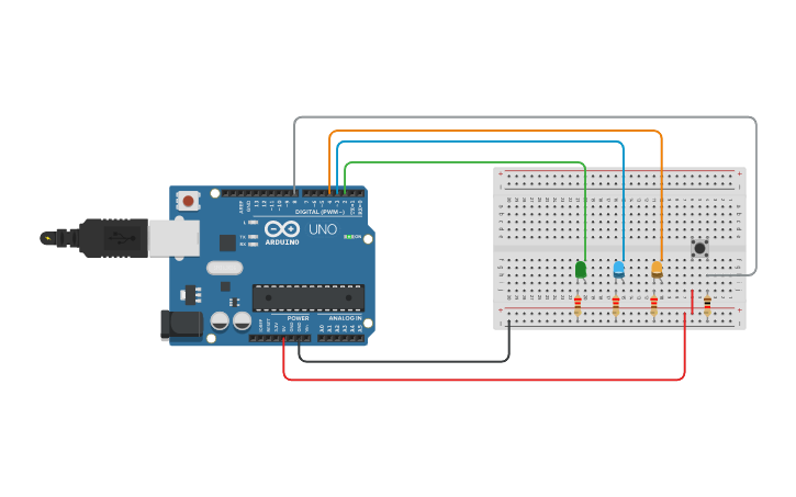 Circuit design Task Two Github - Tinkercad