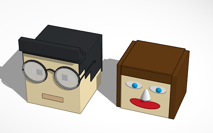 3D design avatar - Tinkercad