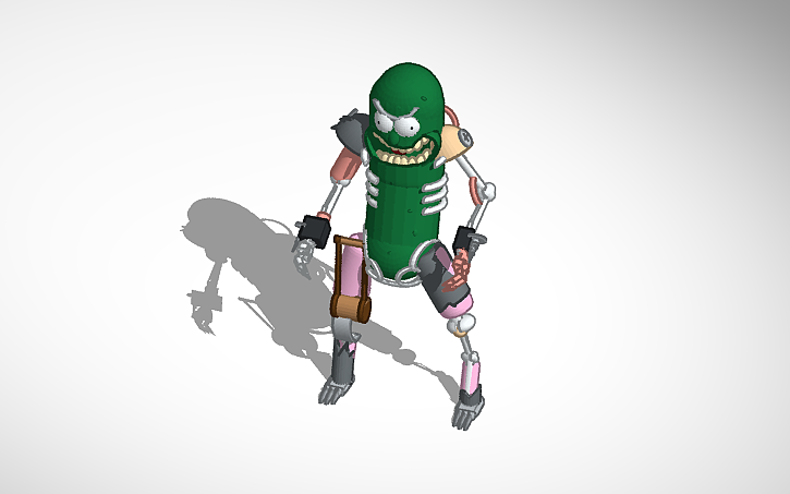 3D design Pickle Rick | Tinkercad