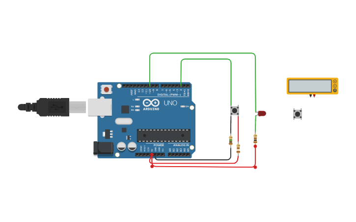 Circuit design INTERRUPT AGENT - Tinkercad