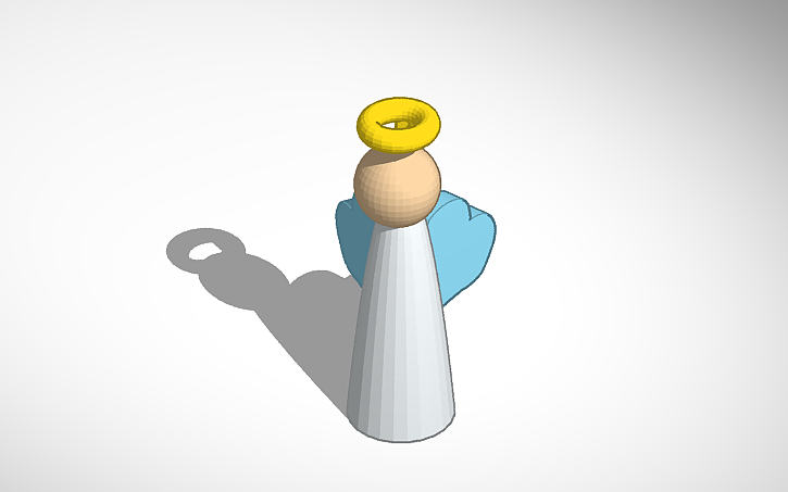 3D design angel - Tinkercad