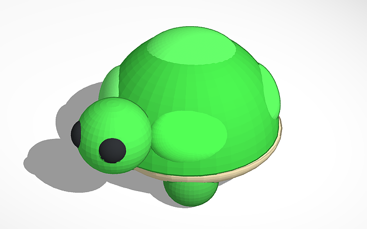 3D design Adopt me turtle - Tinkercad