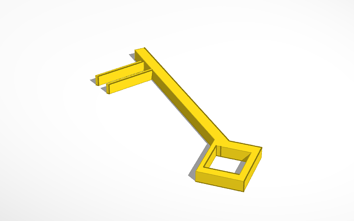 3D design Key | Tinkercad