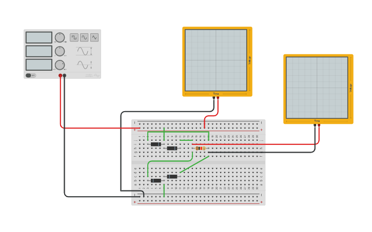 Circuit design FULL WAVE RECTIFIER - Tinkercad
