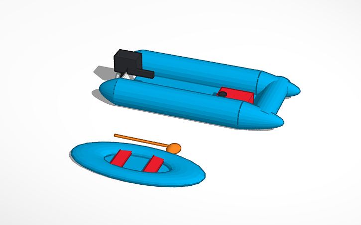 3D design Boat | Tinkercad