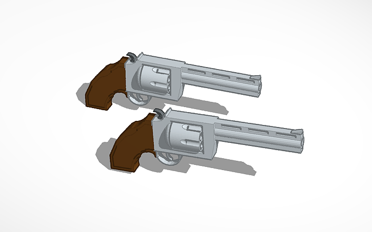 3D design Revolver - Tinkercad