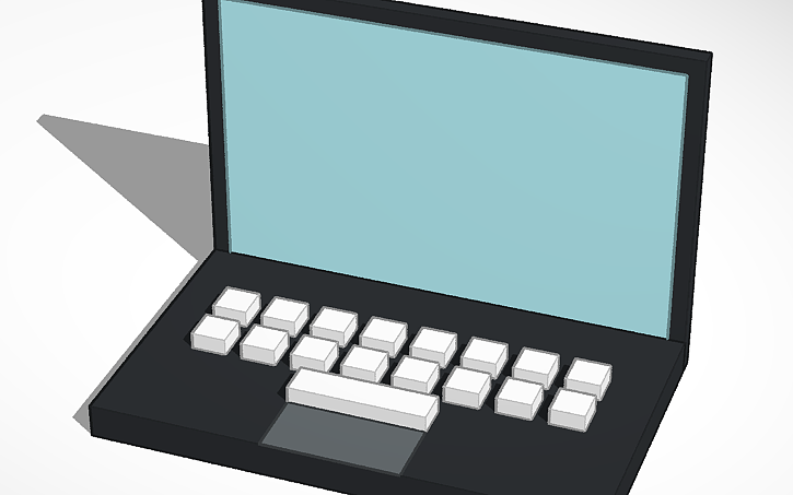 3D design D's Laptop - Tinkercad