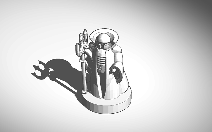 3D design Tempest priest - Tinkercad
