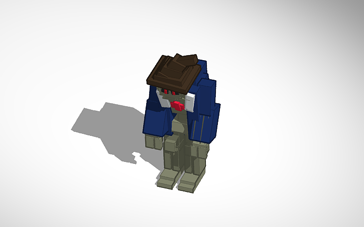 3D design Tim Terraria Action Figure | Tinkercad