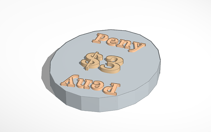3D design a coin | Tinkercad