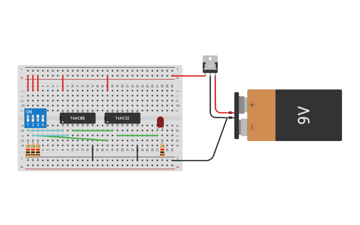 Circuit design Goku super sayayin dios - Tinkercad