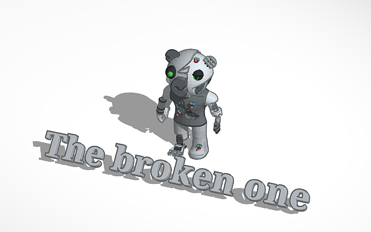3D design The broken one | Tinkercad