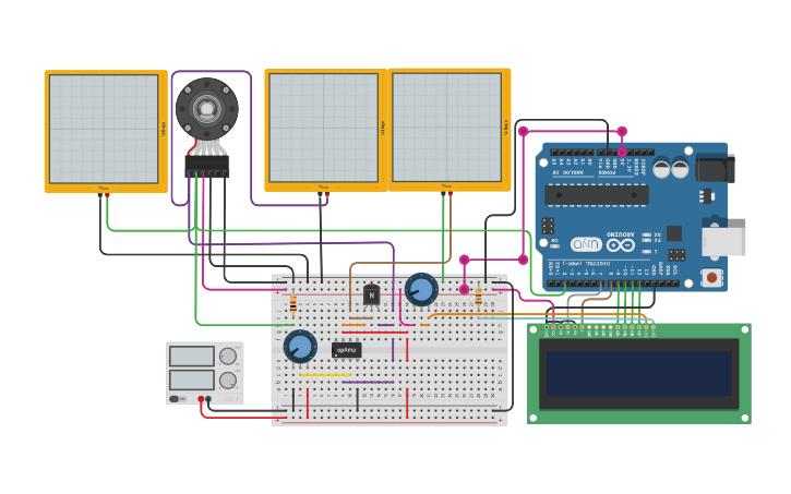 Circuit Design Step Motor Control V3 0 Tinkercad