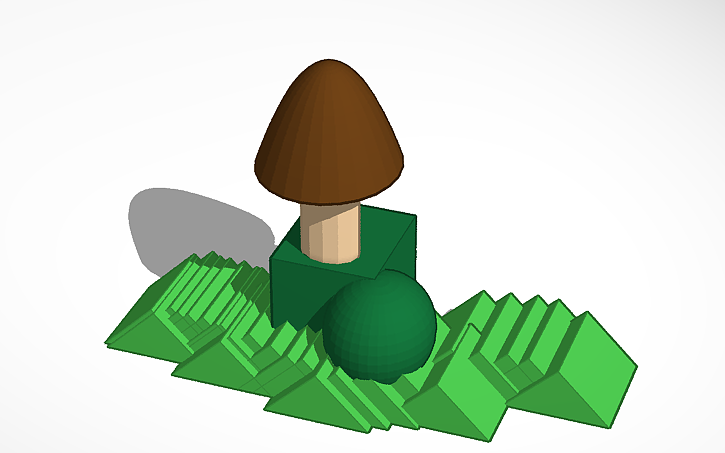 3D design Forest | Tinkercad