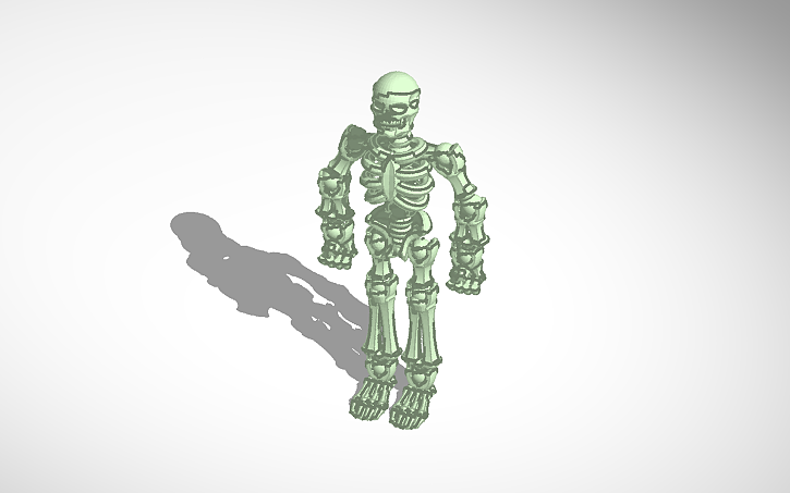 3D design Skeleton | Tinkercad