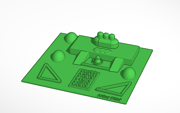 3D design Jardim Botanico-CWB | Tinkercad