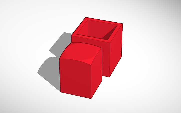 3D design Magnet-spring button - Tinkercad