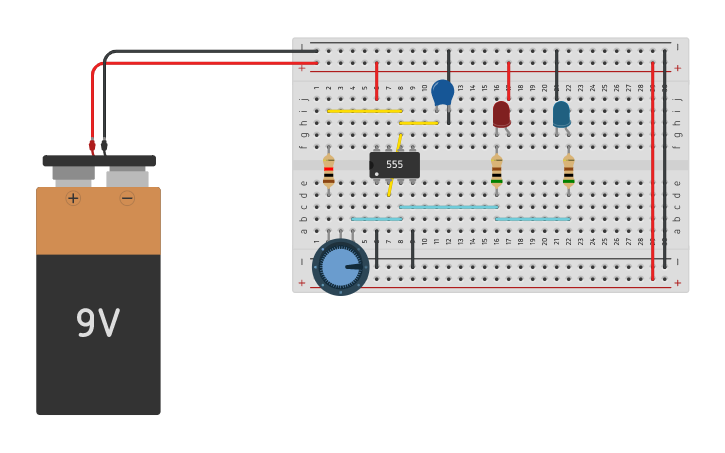 Circuit Design Led Blinker Tinkercad