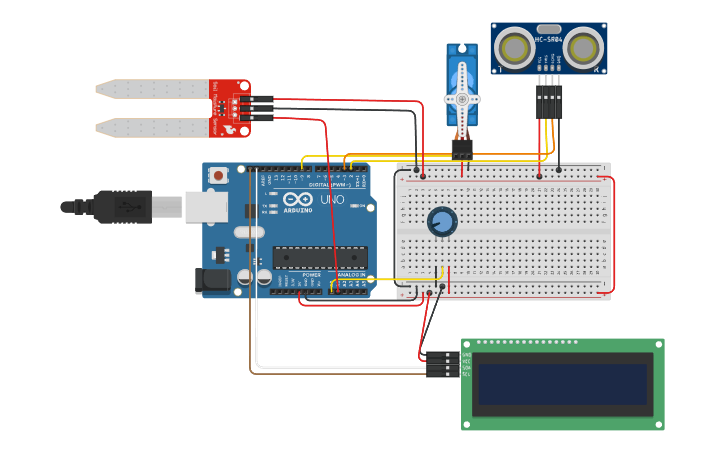 Circuit design Screen - Tinkercad