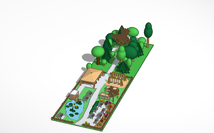 3D design Spring Park - Tinkercad