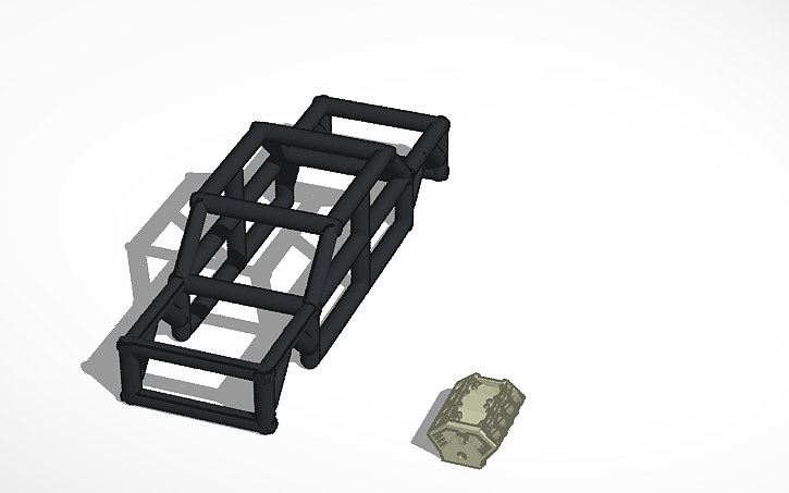 3D design frame - Tinkercad