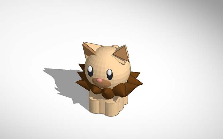 3D design Rockruff | Tinkercad