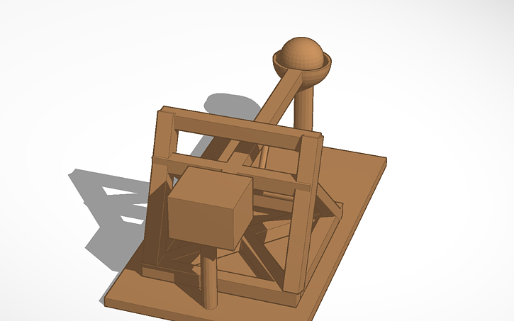 3D design Catapult - Tinkercad