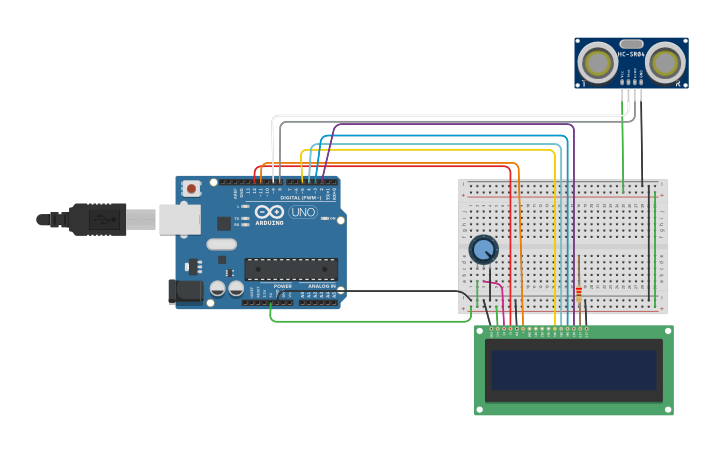 Circuit design Measure - Tinkercad