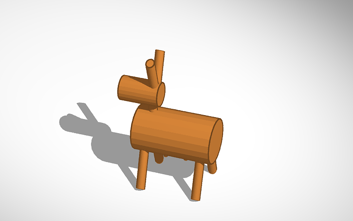 3D design Deer Family | Tinkercad