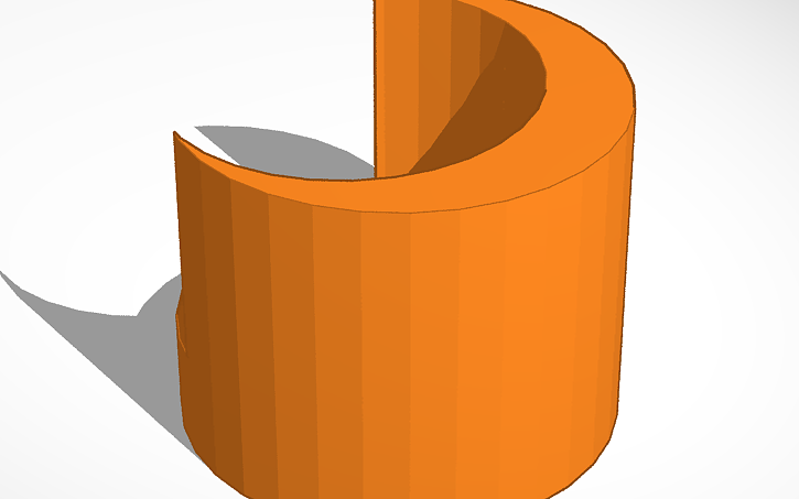 3D design Dowel Rod Hanger - Tinkercad