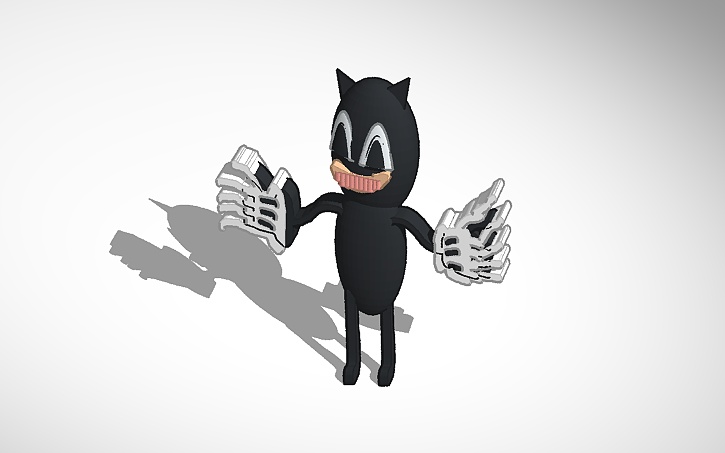 3D design Cartoon cat - Tinkercad