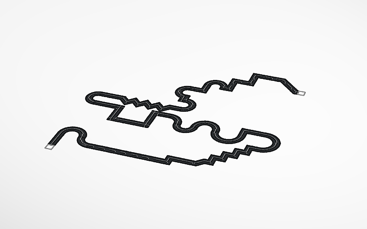 3D design map vong 1 - Tinkercad