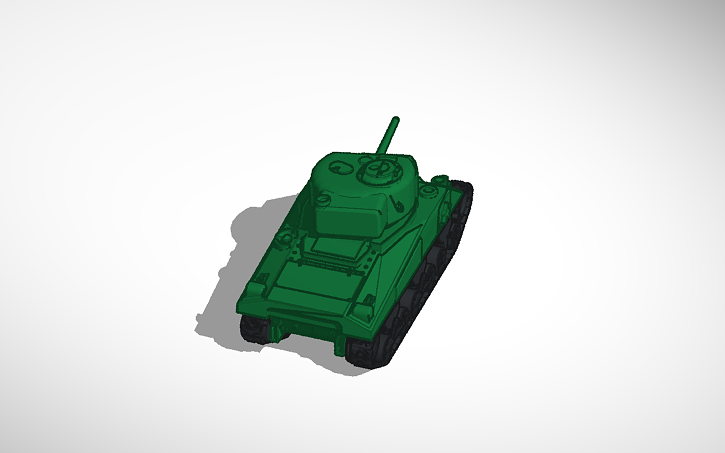 3D design TANK - Tinkercad