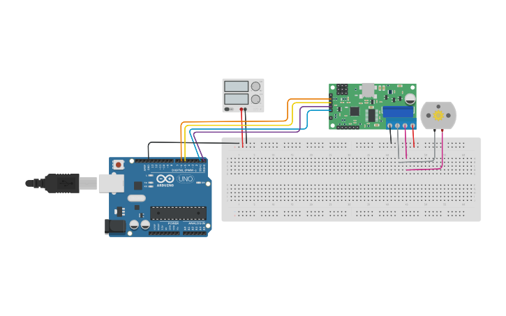 Circuit design PWM_Board | Tinkercad