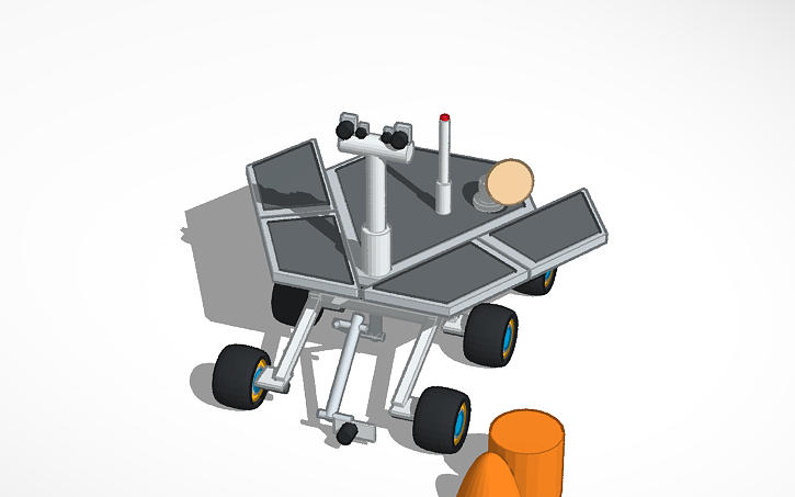 3D design Mars Exploration Rover - Tinkercad