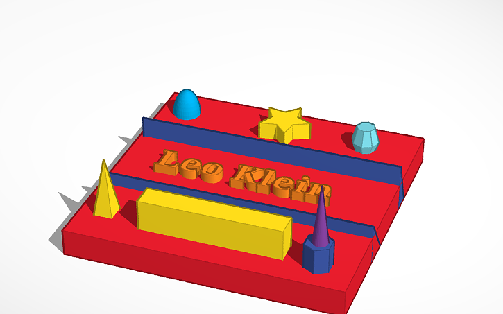 3D design Leo - Tinkercad