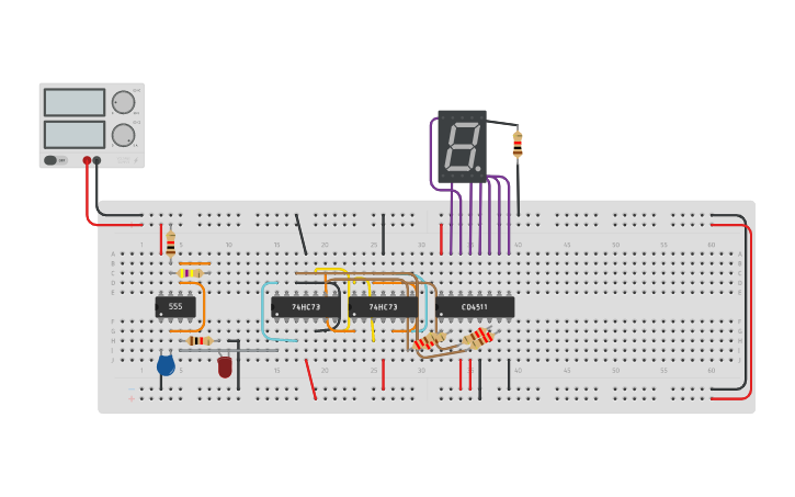 Circuit design micro3 - Tinkercad