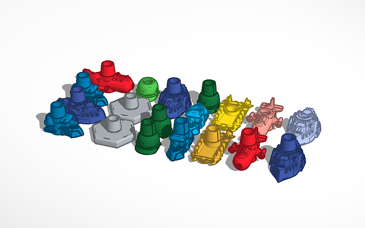 3D design New Print Set - no Flyer | Tinkercad