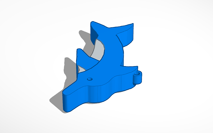 3D design Dolphin - Tinkercad