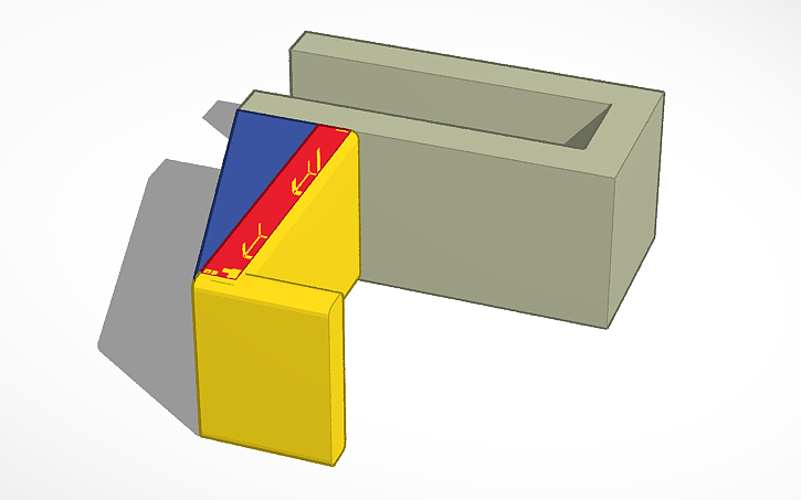3D design IVAR Bag Hook - Tinkercad