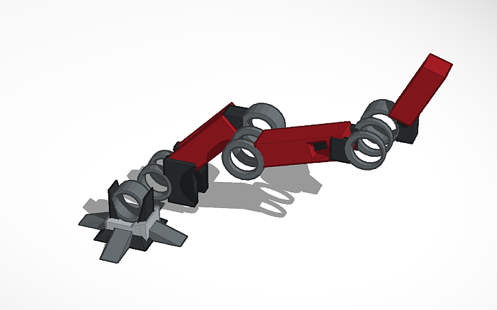3D design 3D printable model of Spider Legs - Tinkercad