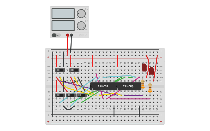Circuit design 7장 - Tinkercad