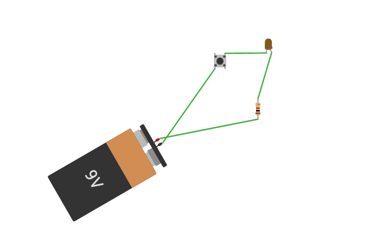 Circuit design simple circuit | Tinkercad