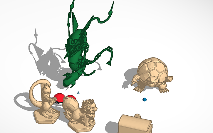 3D design Pokémon | Tinkercad