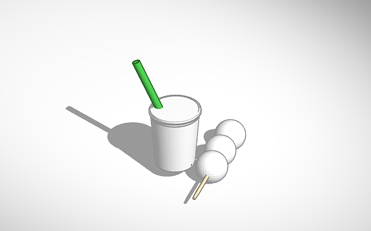 3D design Boba and dongo. | Tinkercad