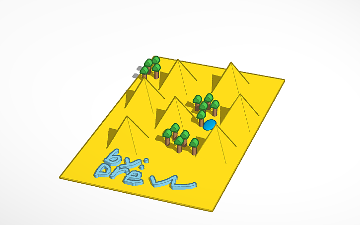 3D design Desert | Tinkercad