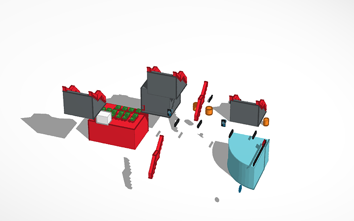 3D design Copy of Staircase | Tinkercad